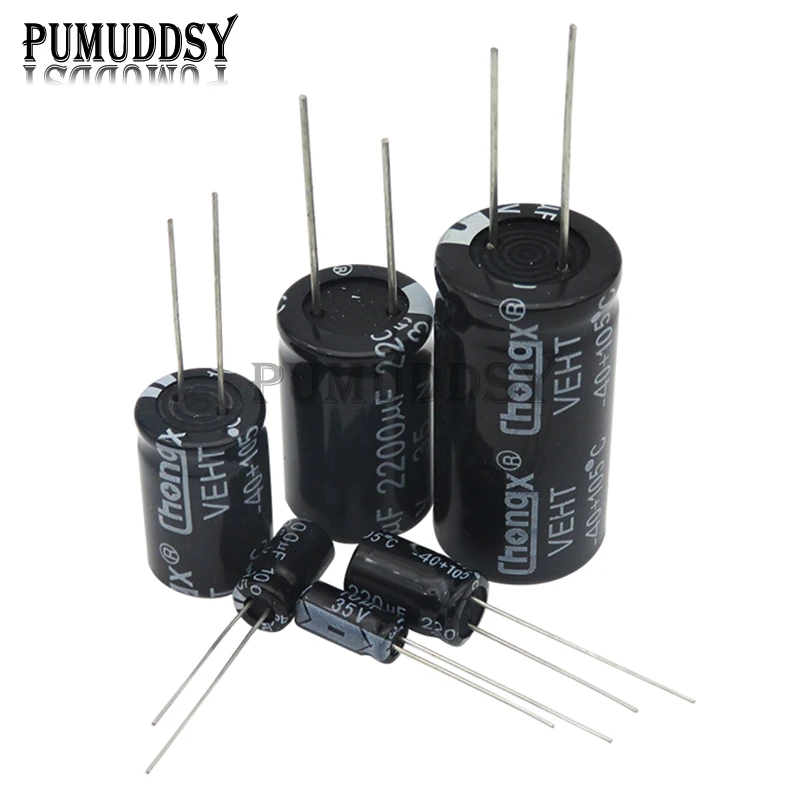 Electrolytic Capacitor 10v 16v 63v 100v 160v 450v 22uf 47uf 100uf 220uf 470uf 1000uf 10000uf 2 ...