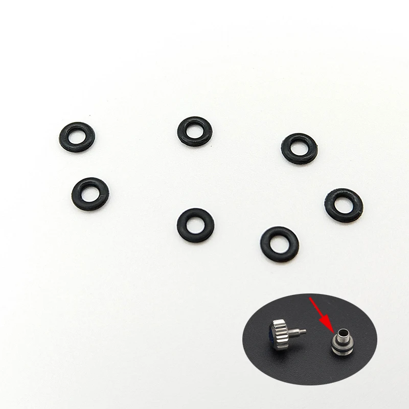 20pcs Watch Crown O-ring Waterproof Rubber O Ring Watch Head Ring ...