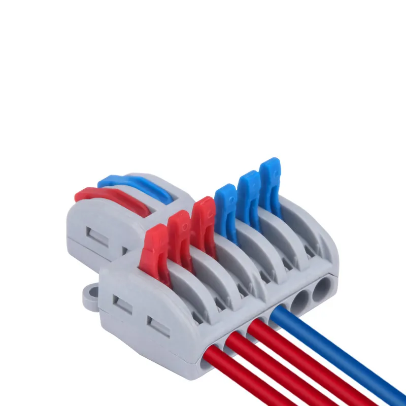 Two-In-and-Six-Out-Quick-connection-Terminal-Wire-Splitter-Box-Flame ...