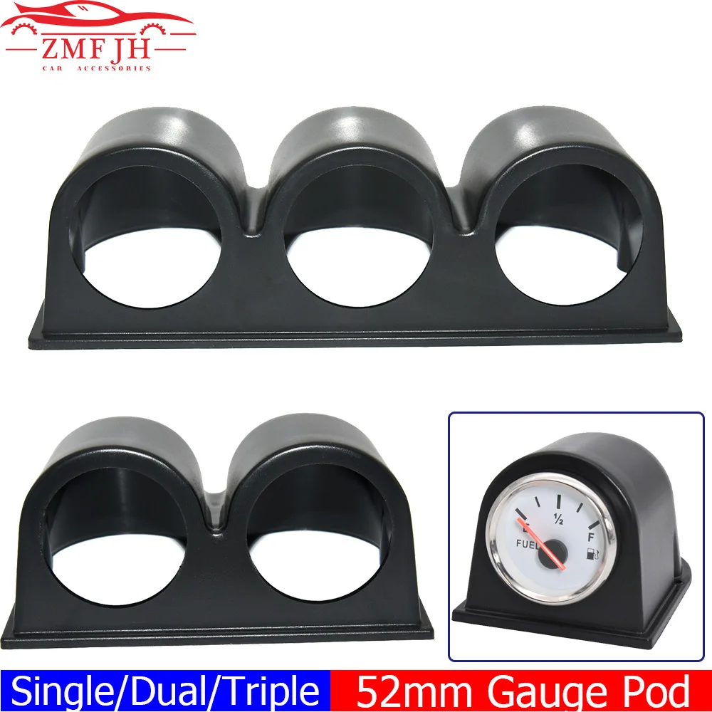 2inch 52mm Car Gauge Pod Universal Black Single Double Triple Car ...