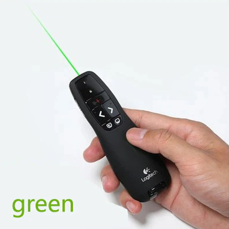Apresentador Logitech Wireless Presenter R400 Laser Pointer Sales ...