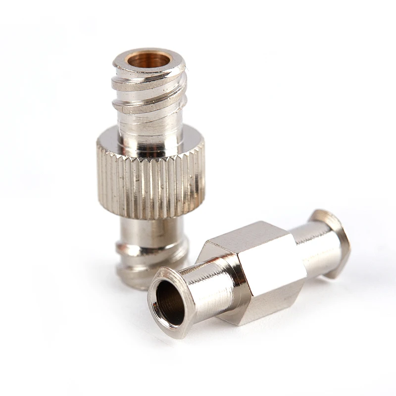 Coupler Luer Syringe Joints Connector Metal Double Joints Luer Lock ...