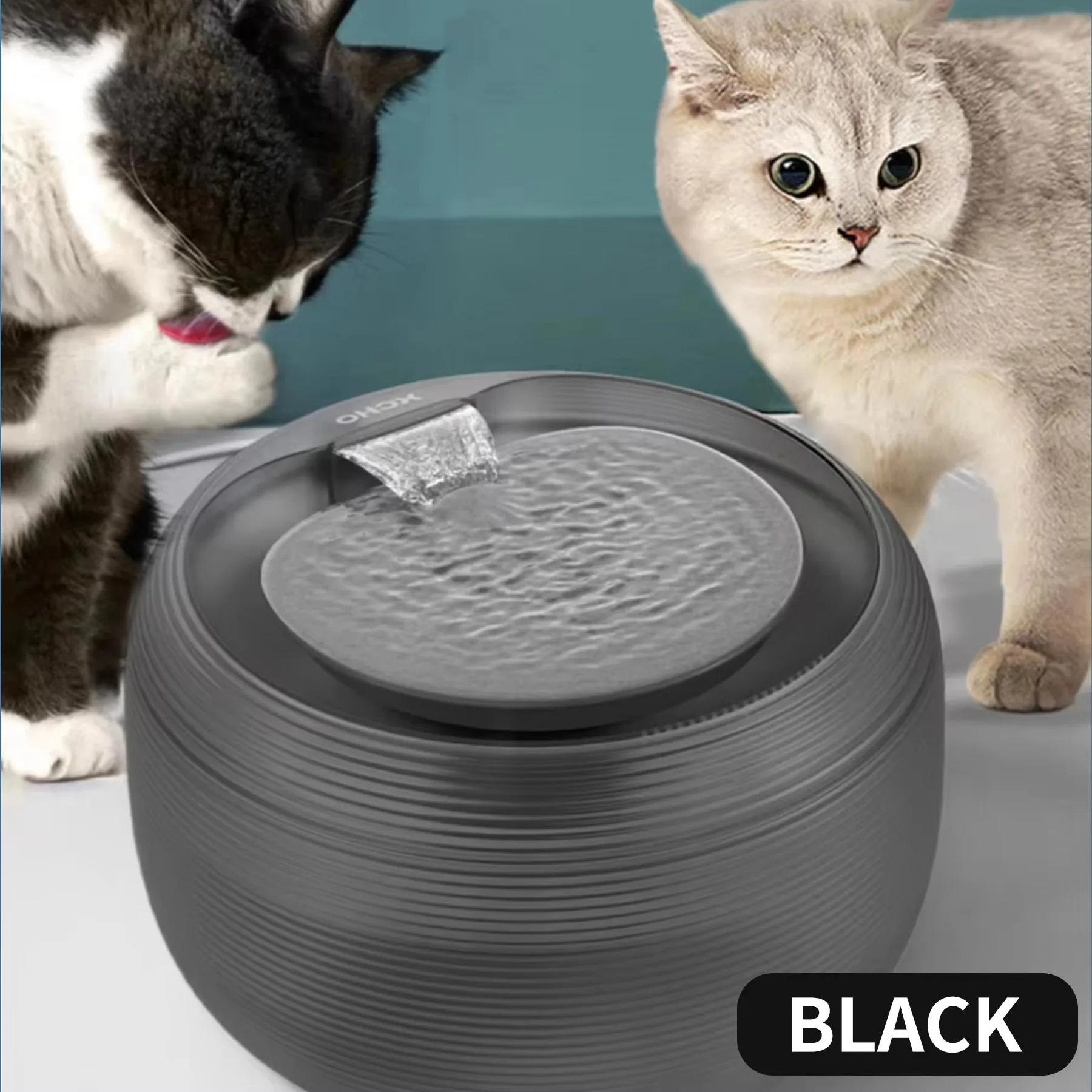 Ultra Quiet Cat Water 2.5L Capacity Dispenser Automatic cyclic ...