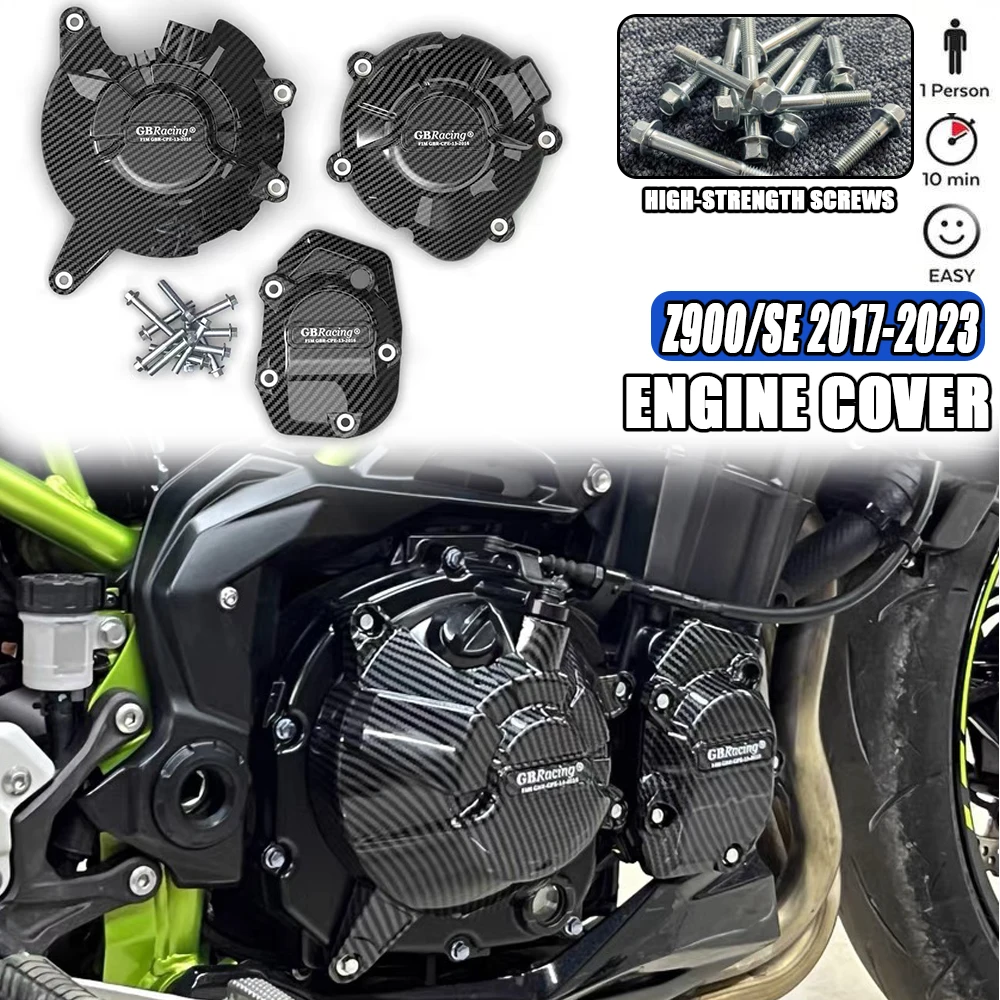 Z900-Motorcycles-Engine-cover-Protection-case-For-KAWASAKI-Z900-2017 ...