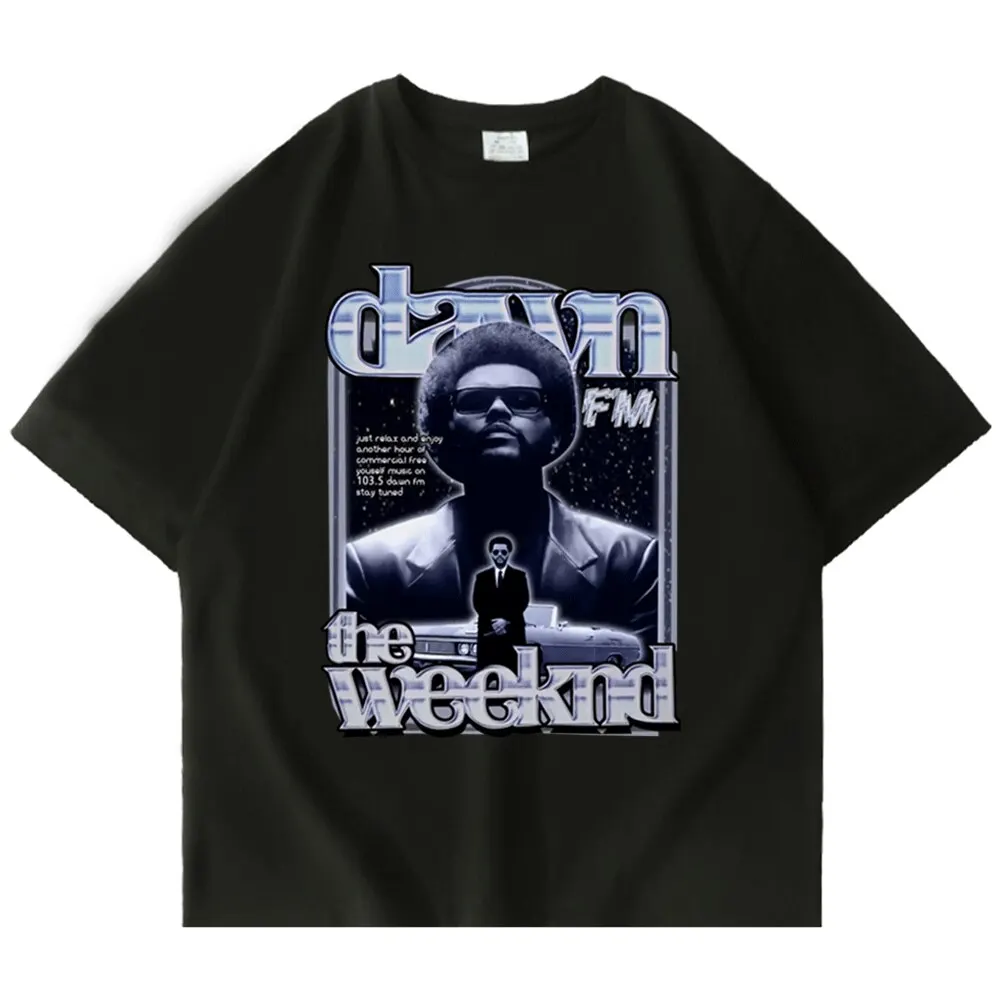 The Weeknd T-Shirt The Weekend Tour Merch Dawn Fm Shirt Vintage Cotton ...