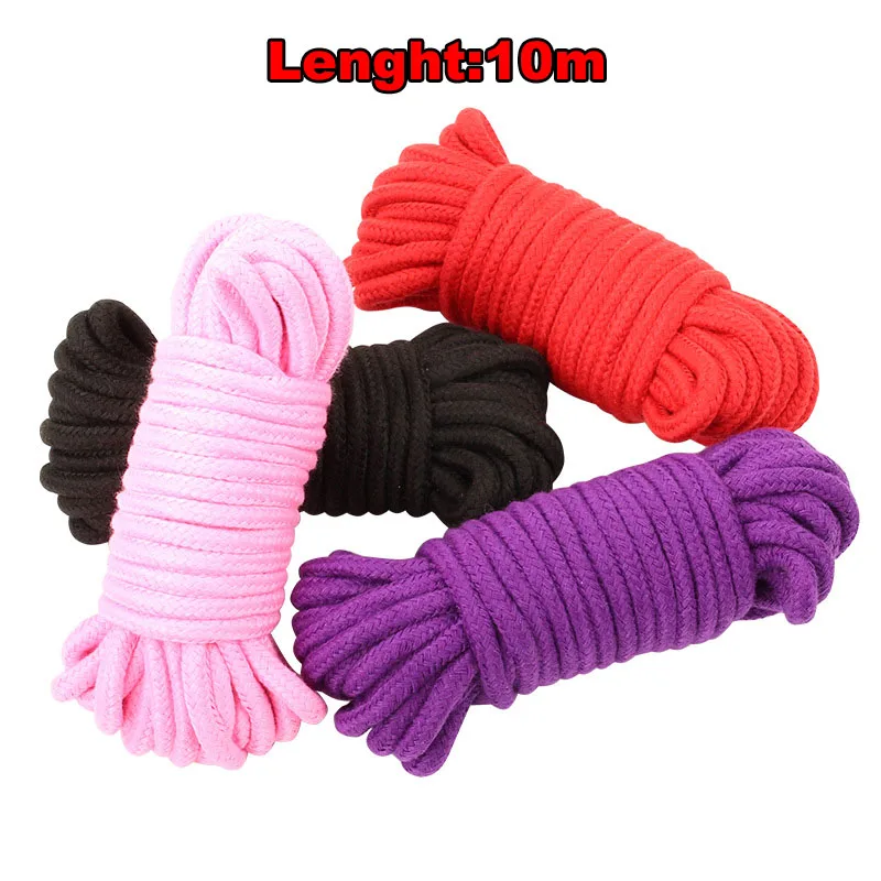 10M-Long-Soft-Cotton-Shibari-Japanese-Rope-Strap-Slaves-BDSM-Bondage ...