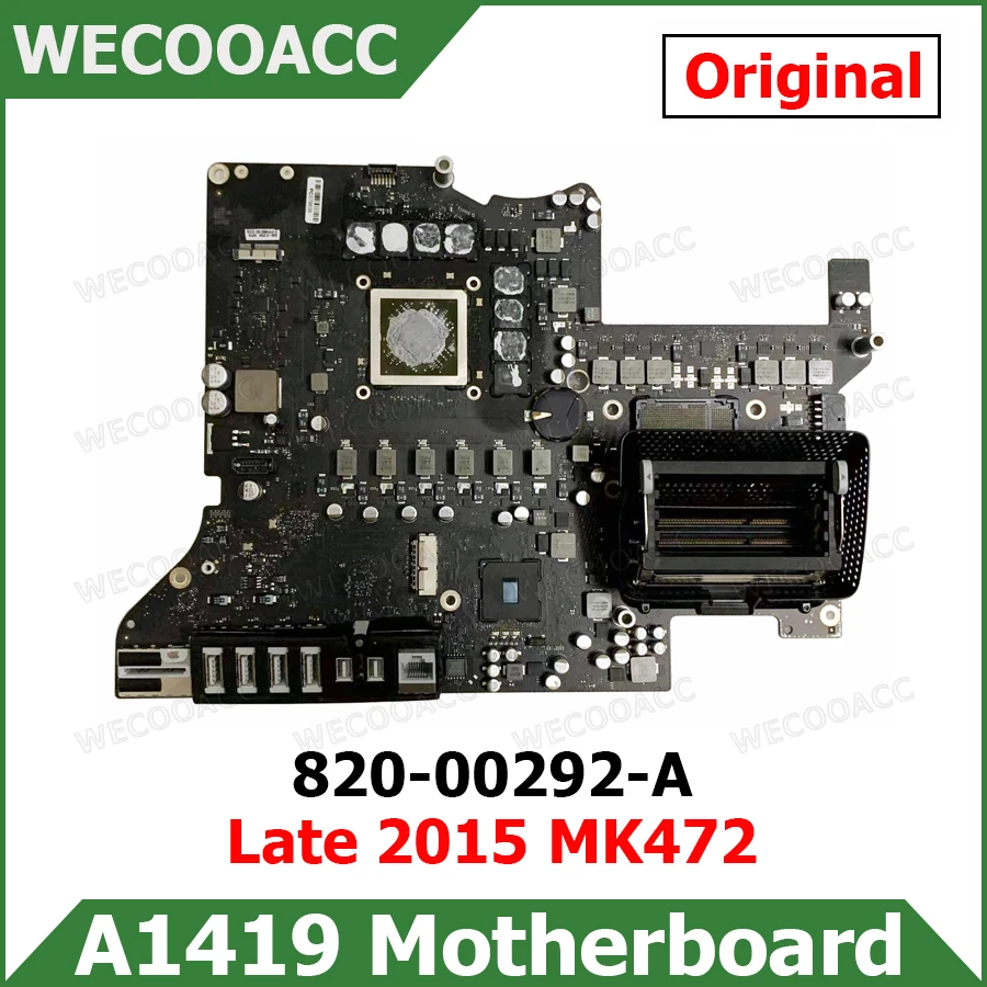 Placa mãe gráfica original apple apara apple im27 ", placa lógica a, final de 2015, mk/ a ...