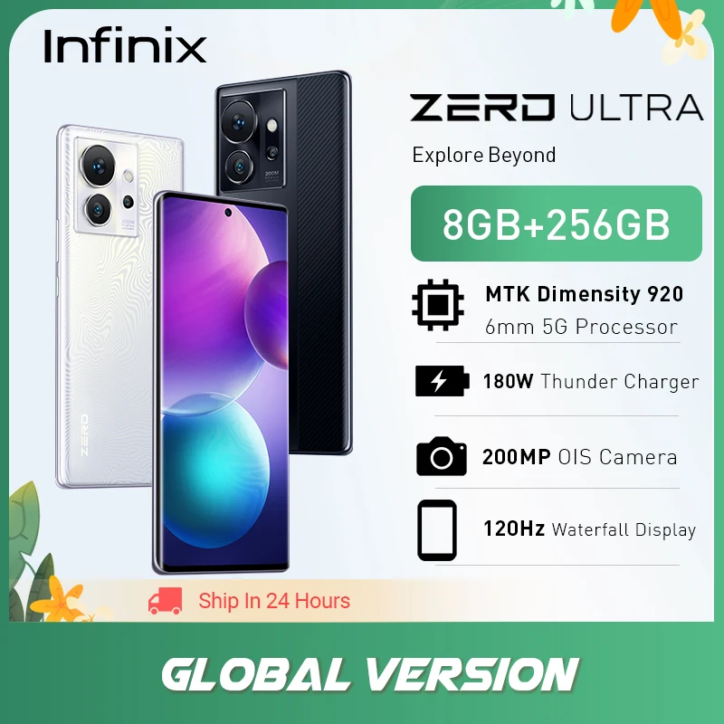 infinix Zero Ultra 5G 8GB 256GB Smartphone D920 6nm 5G Processor 180W ...