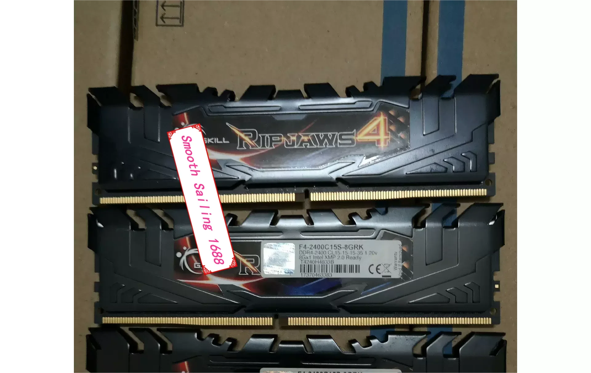 suitable-for-1PCS-G-SKILL-8G-8GB-DDR4-2400-F4-2400C15S-8GRK-Gaming-Vest ...