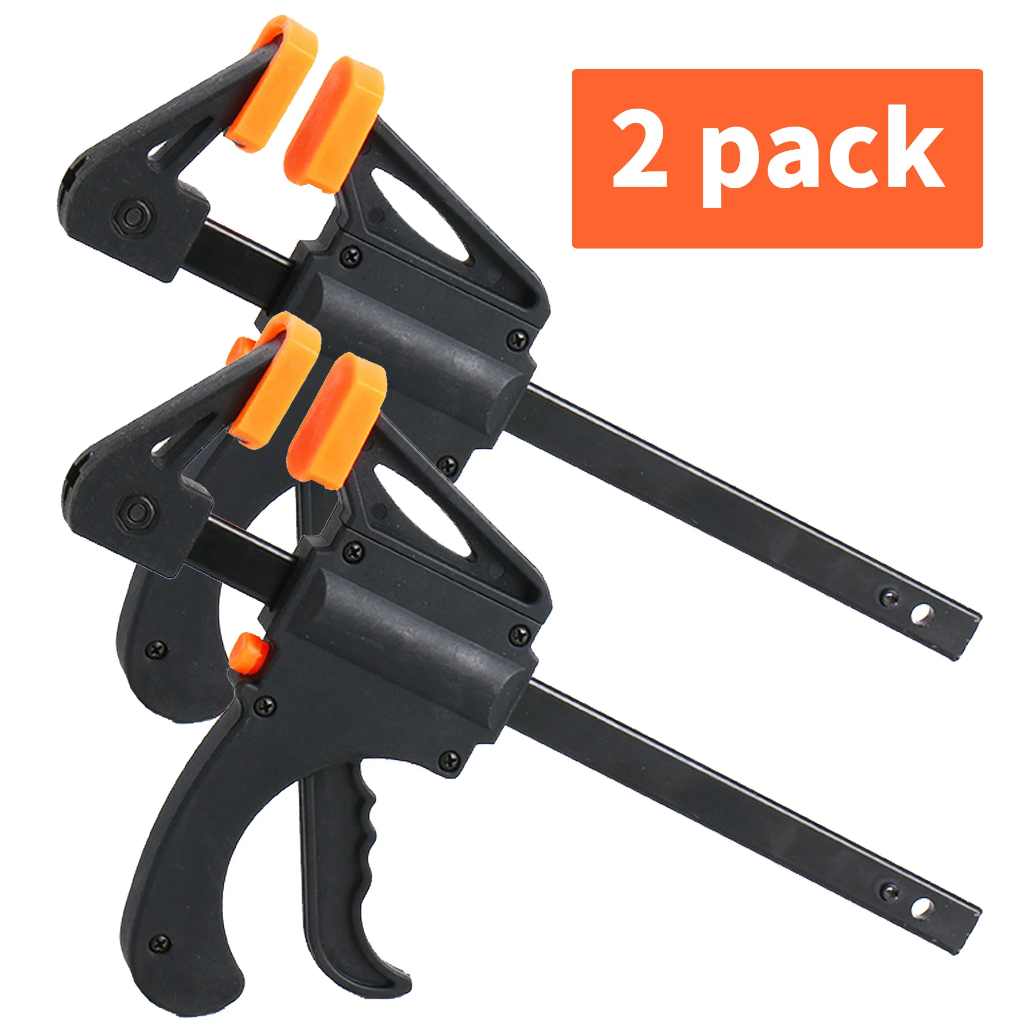 2pcs-F-Bar-Clamp-Woodworking-F-Clamp-4Inch-Bar-F-Clamps-Clip-Wood ...