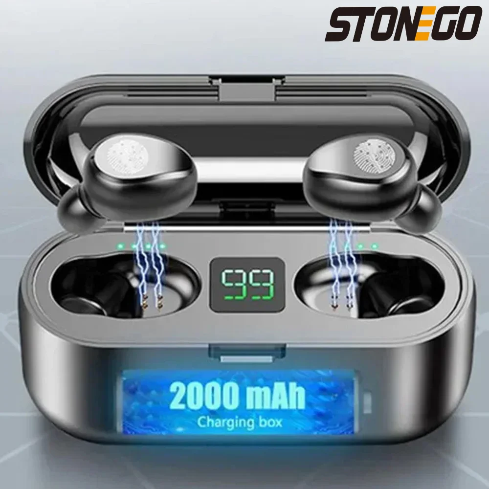 STONEGO-TWS-Sport-Waterproof-Earphones-Wireless-Bluetooth-Headphone ...