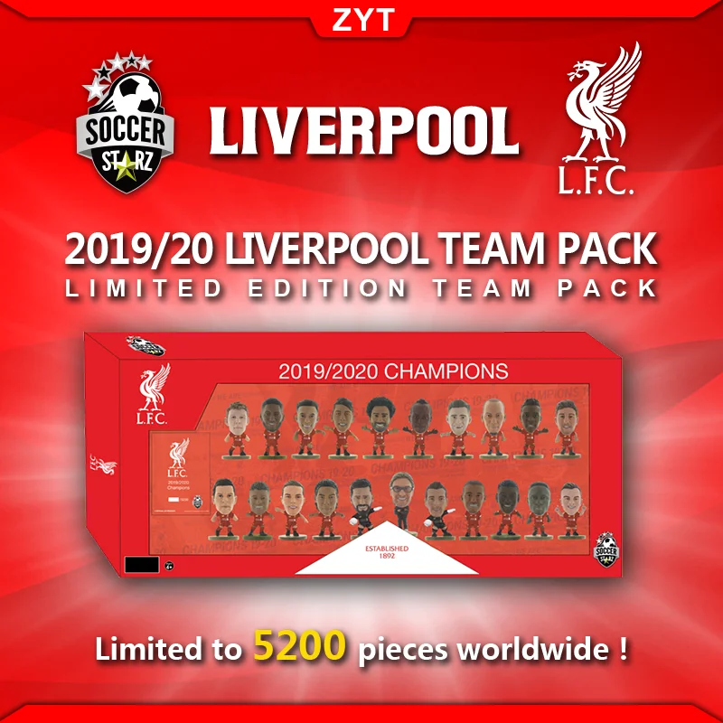 Official Liverpool F.C. Footballer’ 5cm Figures（21 Players）2019-20 ...