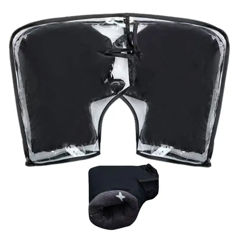 2pcs-Motorcycle-Warm-Handlebar-Covers-Hand-Warmers-Coldproof-Snowmobile ...