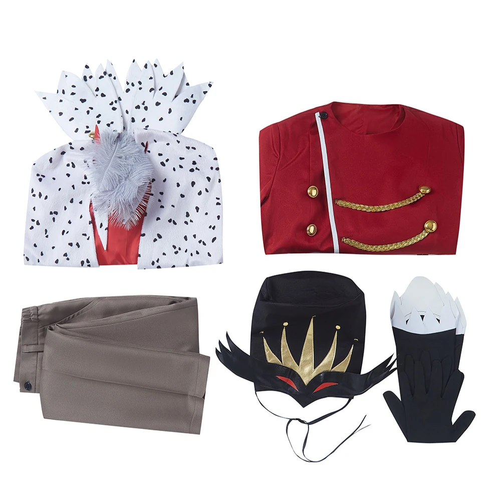 Disfraz de Anime Helluva Boss Stolas para hombre y mujer, conjunto ...
