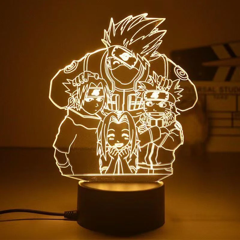 Lamps Naruto Figures | Action Figure Lamp Naruto | Lamps Naruto Kakashi ...