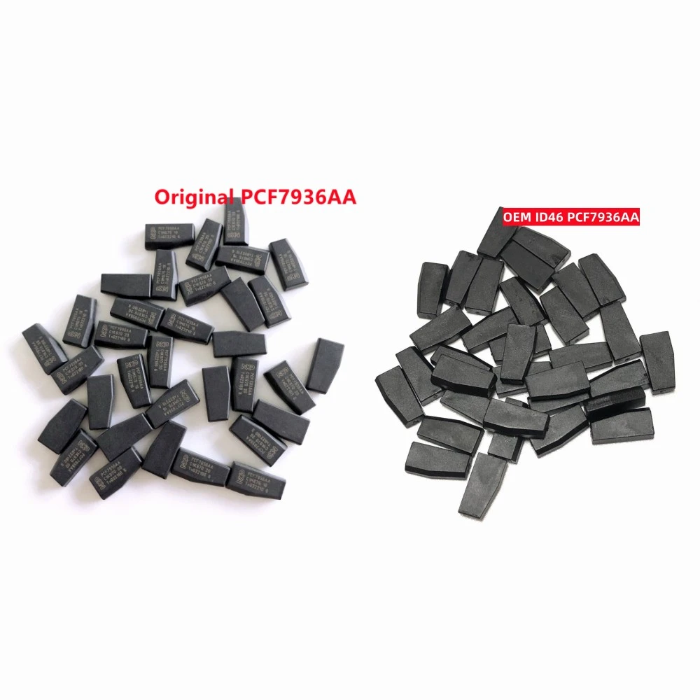 5 10pcs Original PCF7936AS Auto key transponder chip aftermarket ID46 ...