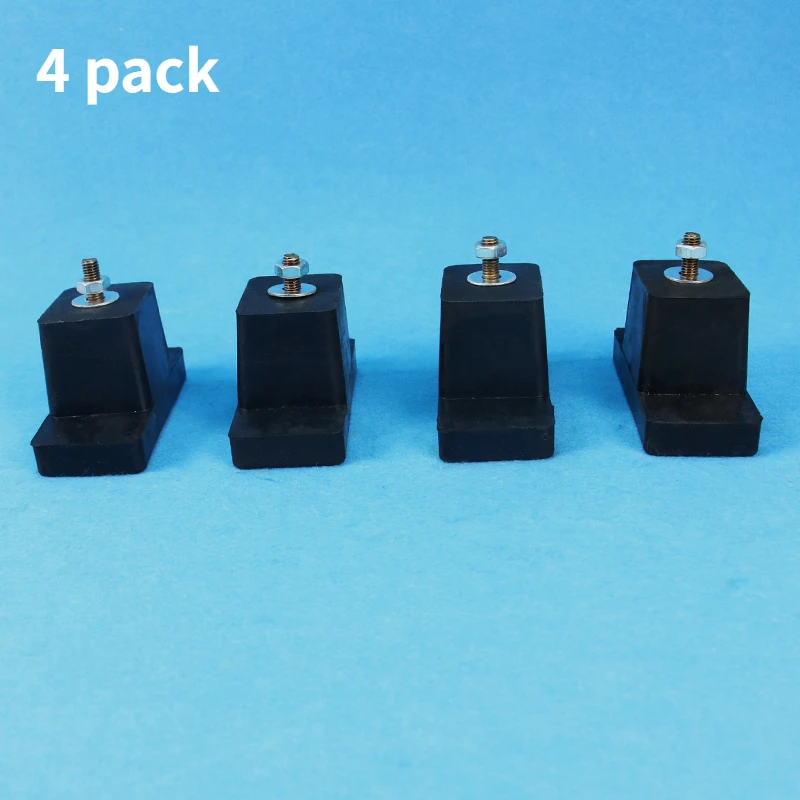 4pack Outside Cushion Air Conditioner Rubber Vibration Mounting Bracket ...