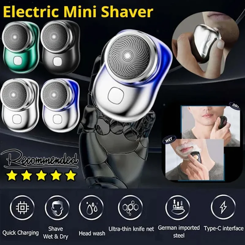 Hot-Mini-Portable-Face-Cordless-Shavers-Rechargeable-Usb-Electric ...