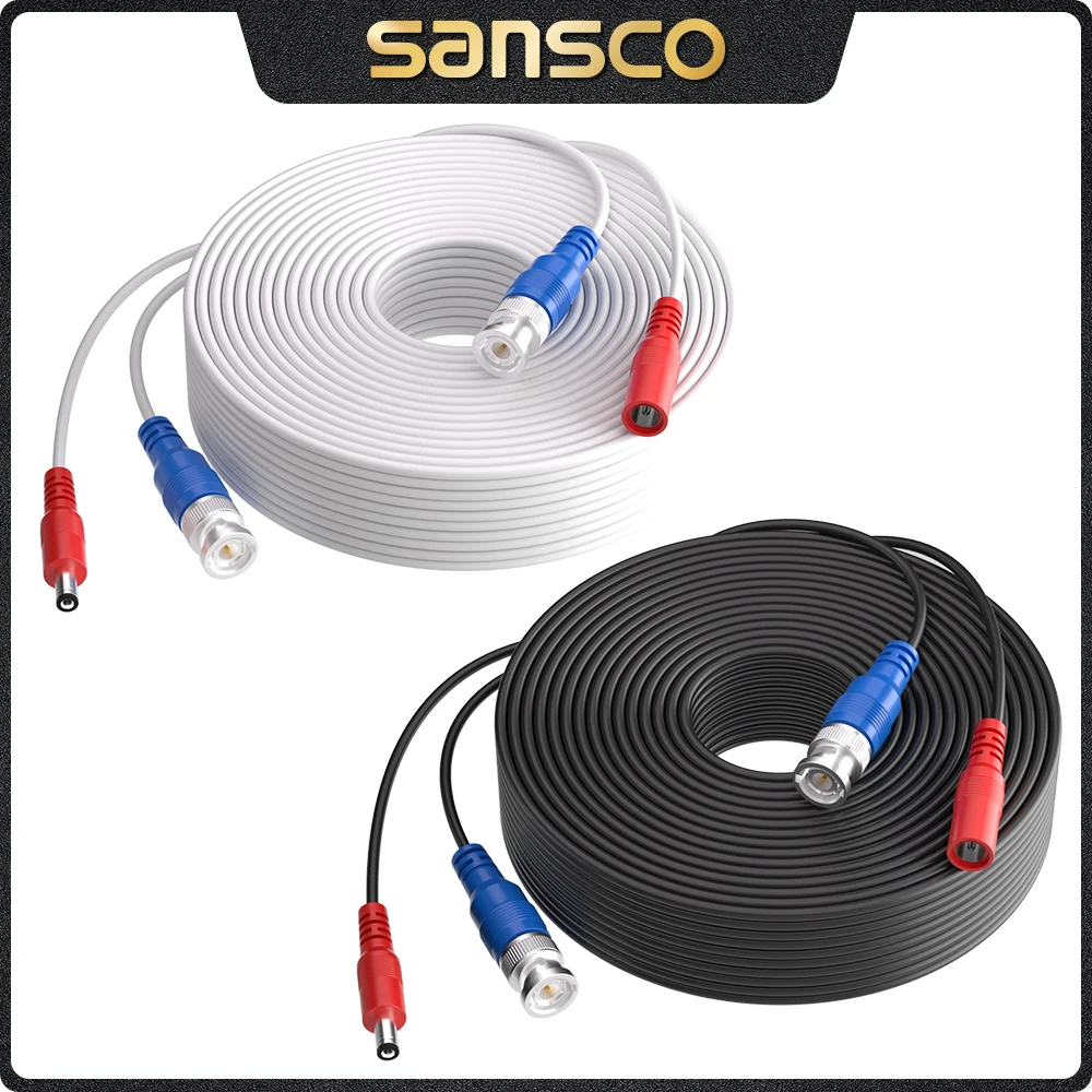 SANSCO-Cable-de-alimentaci-n-para-c-mara-de-seguridad-Cable-BNC-RCA ...