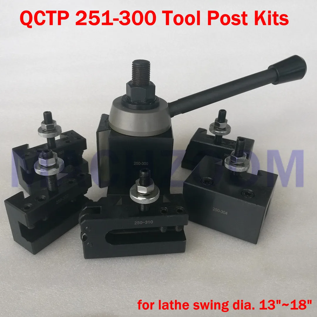 QCTP 251-300 Pistion Type QCT Quick Change Tool Post Turret Kits Sets ...