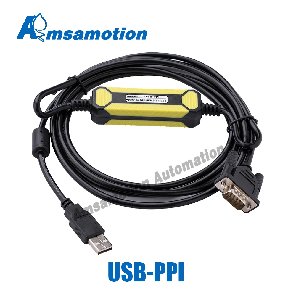 USB-PPI Suitable for Siemens S7-200 PLC programming Cable USB PPI Communication Cable 6ES7 901 ...