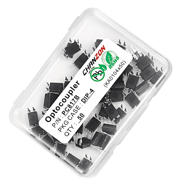 50個PC817C PC817B PC814A DIP4 SOP4フォトカプラEL817 817C FL817C PS817C LTV817C dip smd PC814 EL814A ...