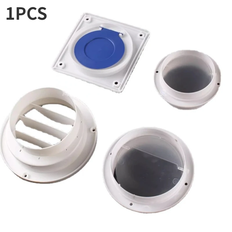 1PC-ABS-Wall-Air-Vent-Exhaust-Fan-Pipe-Check-Valve-80mm-100mm-for ...