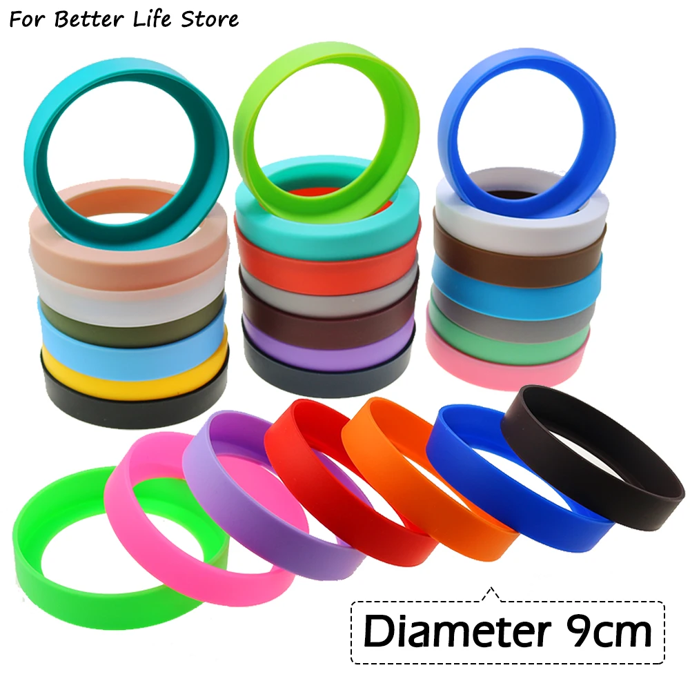 1Pc18-5G-9CM-Soft-Silicone-Cup-Bottom-Protective-Cover-Stewing-Beaker ...