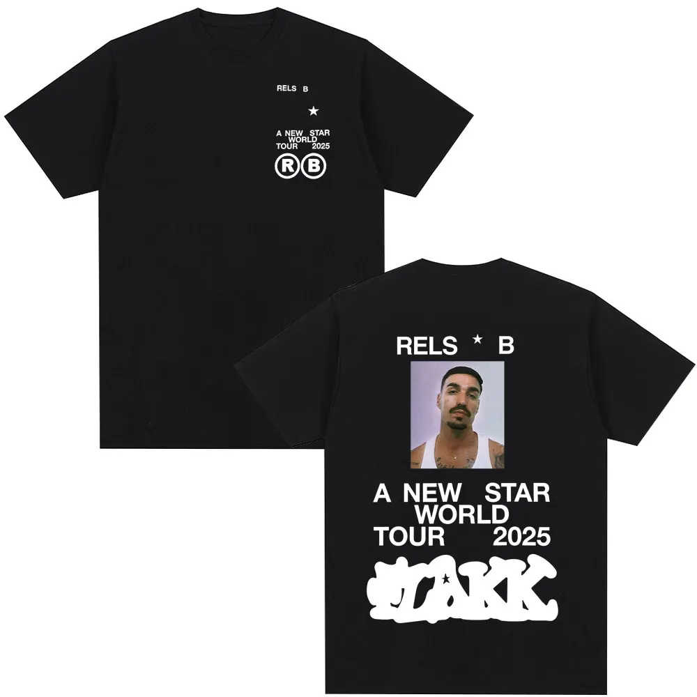 Rapper Rels B A New Star World Tour 2025 T-shirt Men's Women Clothing ...