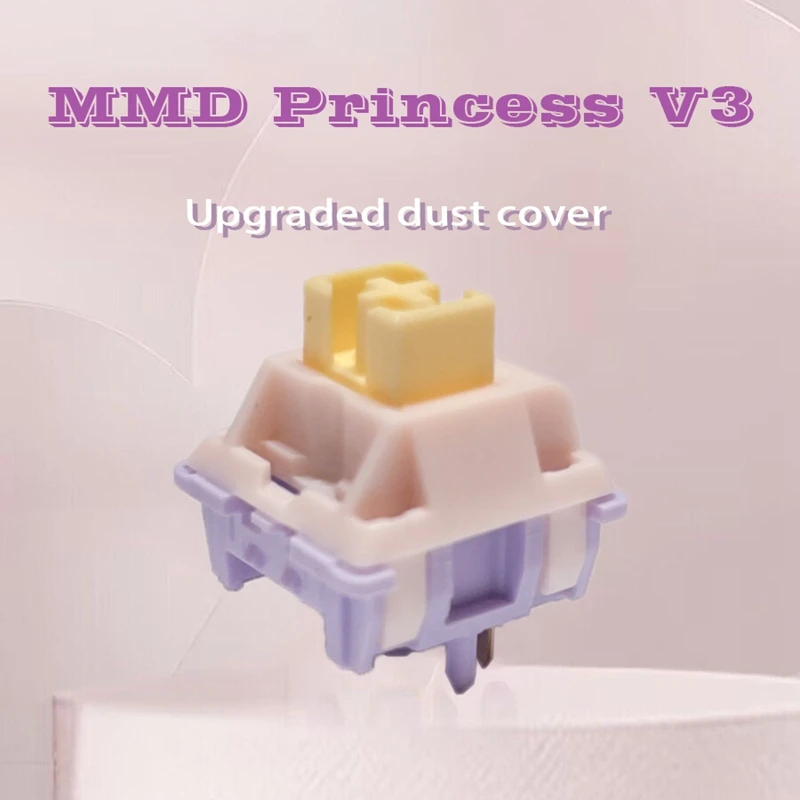 MMD-Princess-V3-Keyboards-Switch-5-Pin-Linear-Tactile-Double-Spring ...