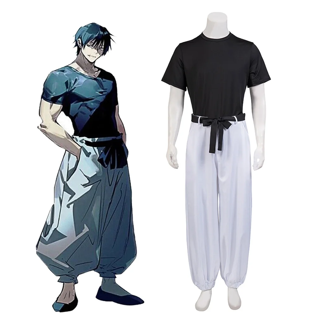 Anime-Jujutsu-Kaisen-Fushi-guro-Toji-Cosplay-Kost-m-Outfits-Erwachsene ...