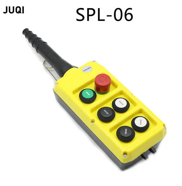 Crane Control Buttons 2/4/6/8 Button Crane Pendant Control Station With ...