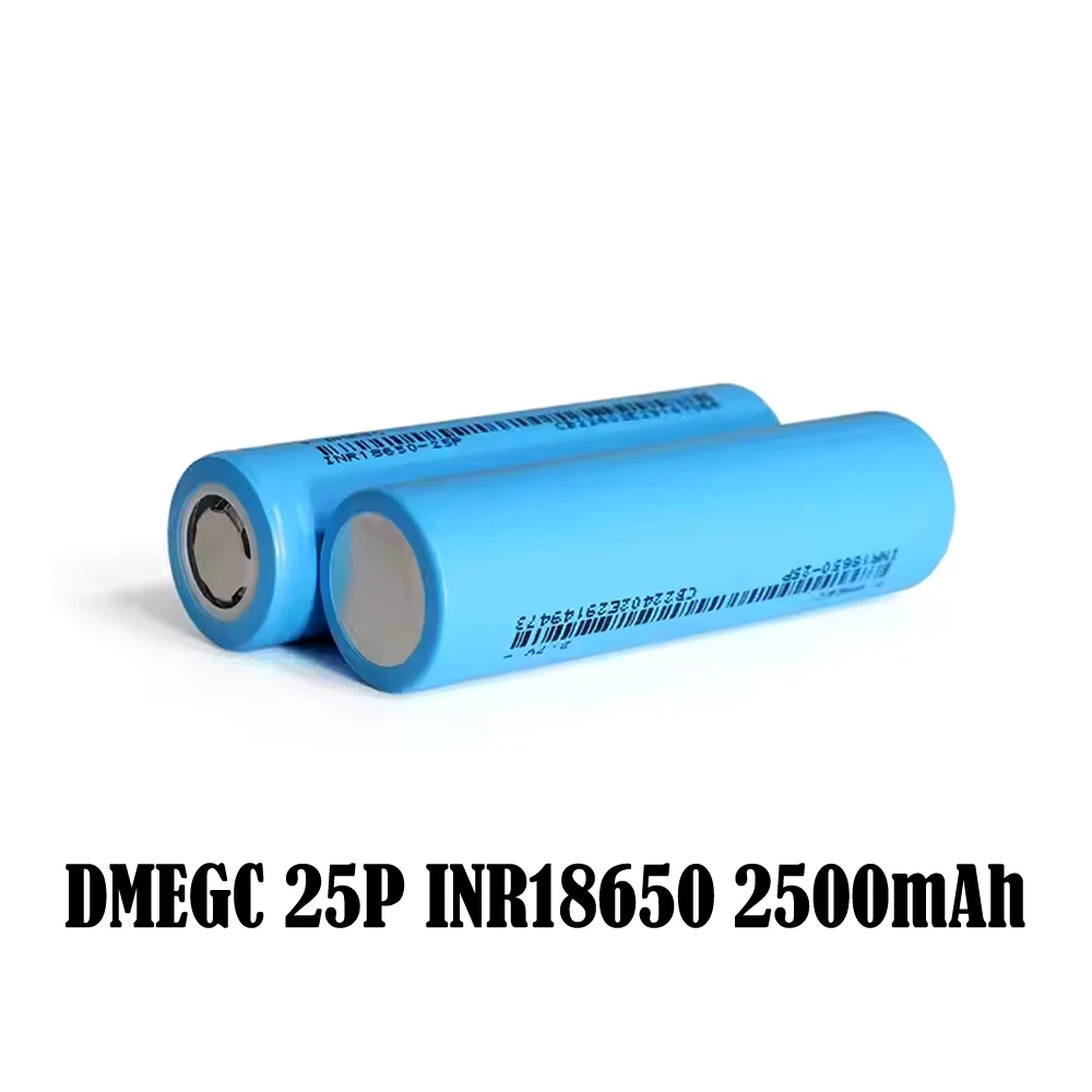 DMEGC INR 18650 25P 2500 мАч литиевая батарея для электроинструмента ...