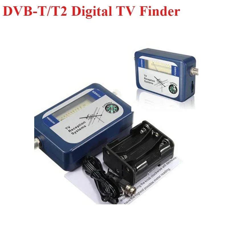 DVB-T Digital TV Antenna Finder Aerial Terrestrial Signal Meter Pointer ...