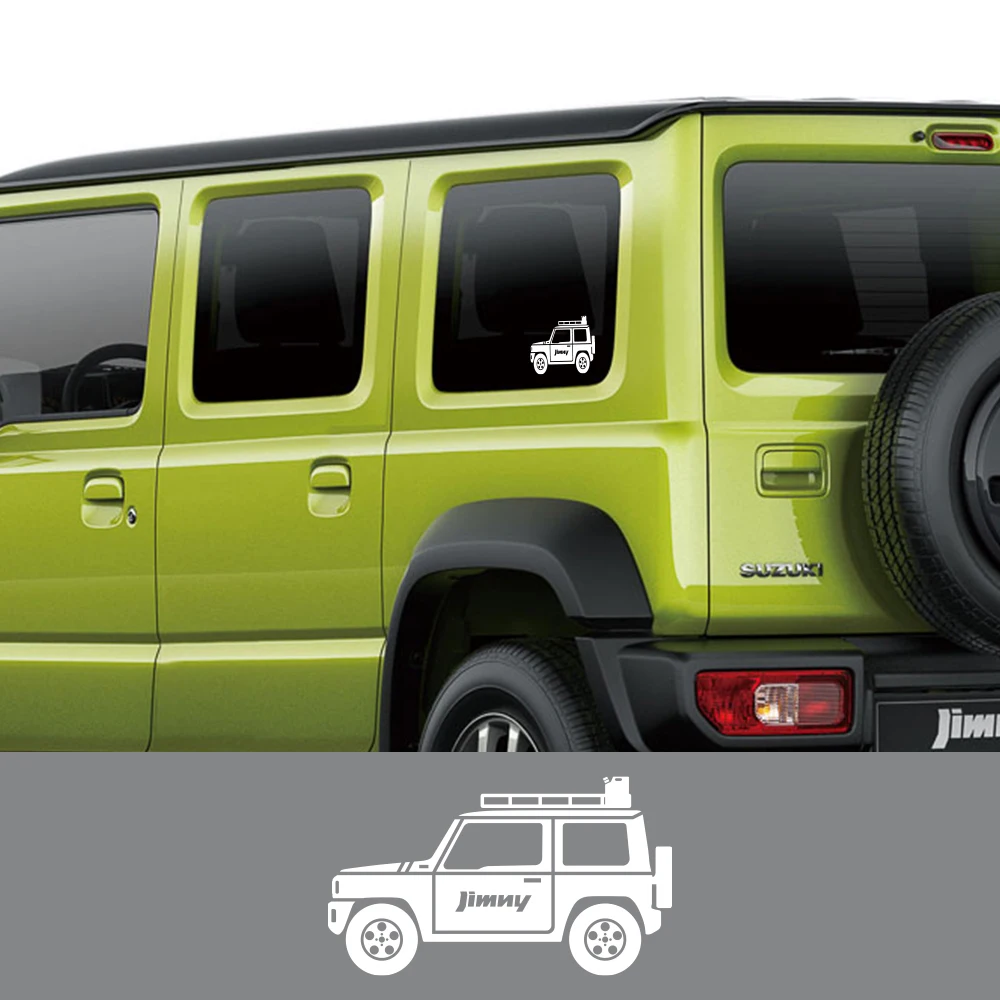 Car-Window-Stickers-For-Suzuki-Jimny-Jb43-Jb64-Jb74-Ja11-4x4-RC-Auto ...
