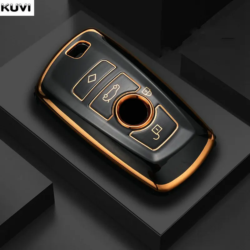 Plating-Car-Remote-Key-Case-Cover-Fob-For-BMW-F20-F30-G20-f31-F34-F10 ...