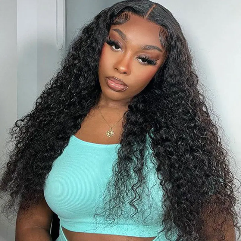 30-Inch-Deep-Wave-Lace-Frontal-Wig-Human-Hair-13X4-13x6-Lace-Front-Wig ...