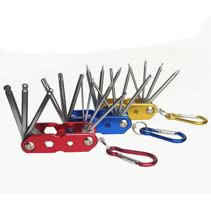 Folding-Portable-Hexagonal-Wrench-Set-Metal-Metric-Chave-Torx-Allen-Key ...