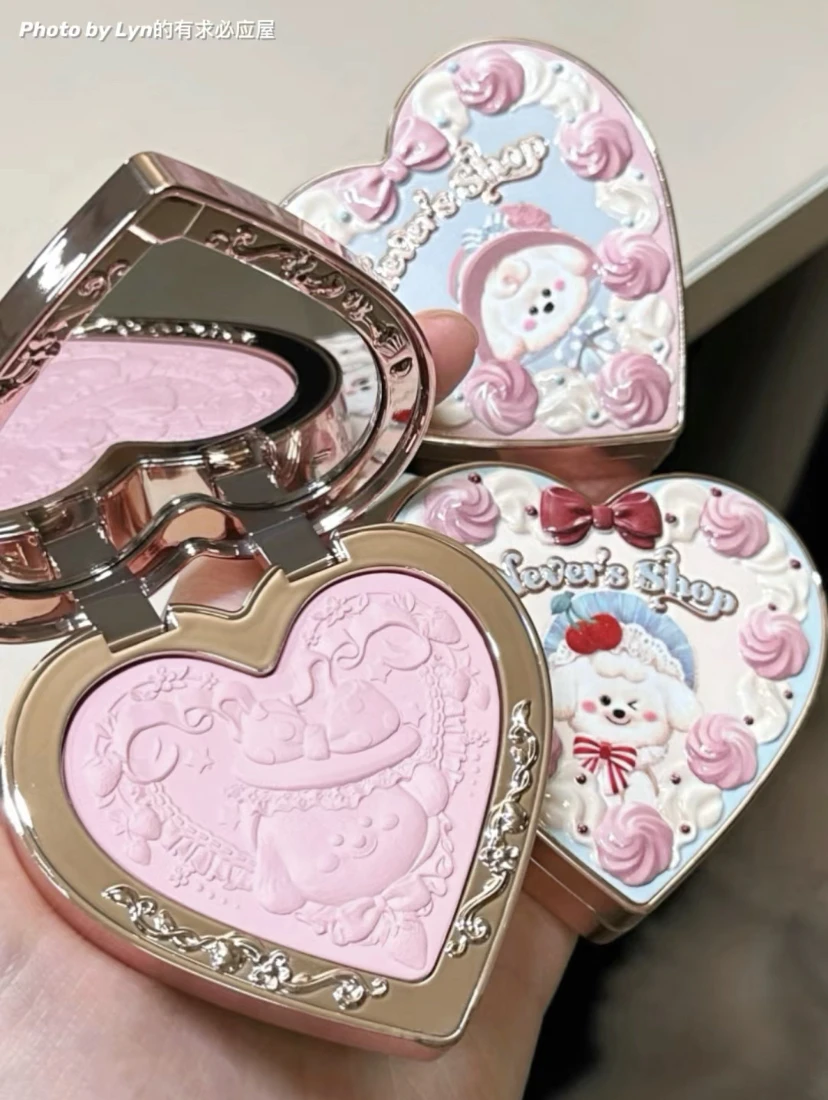 Flower-Knows-Never-Family-Series-colorete-en-polvo-suave-niebla-Puff ...