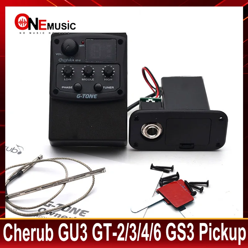 Cherub-preamplificador-de-guitarra-ac-stica-serie-g-tone-GU3-GT-2-3-4-6 ...