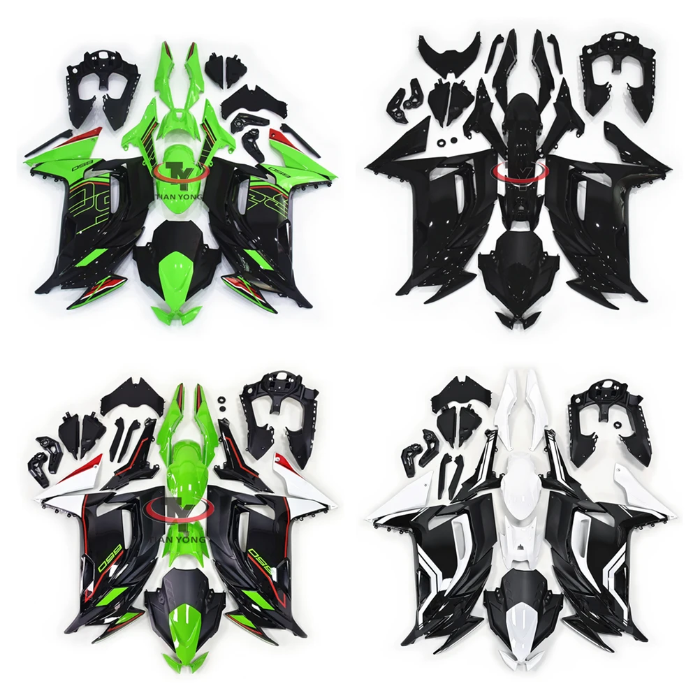 Fit NINJA 650 Bodywork Cowling Injection Year Print Green Motorcycle ...