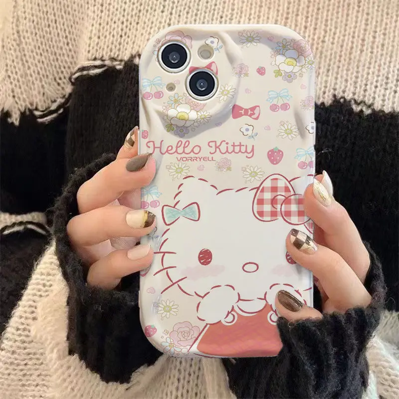Cute-Sanrio-Hello-Kitty-Wave-Phone-Case-For-Samsung-Galaxy-A32-A52-A51 ...