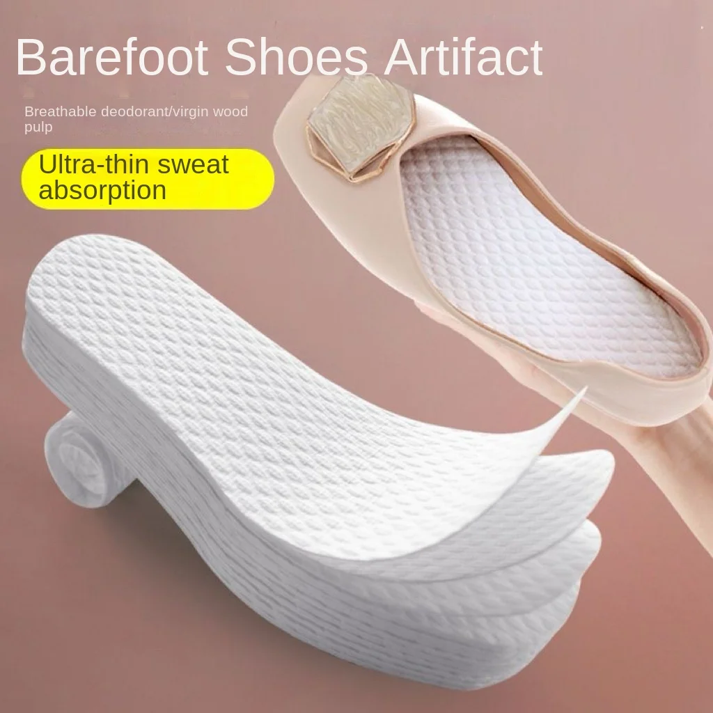 10 Pairs Disposable Shoe Liners Breathable Thin Insoles Disposable ...
