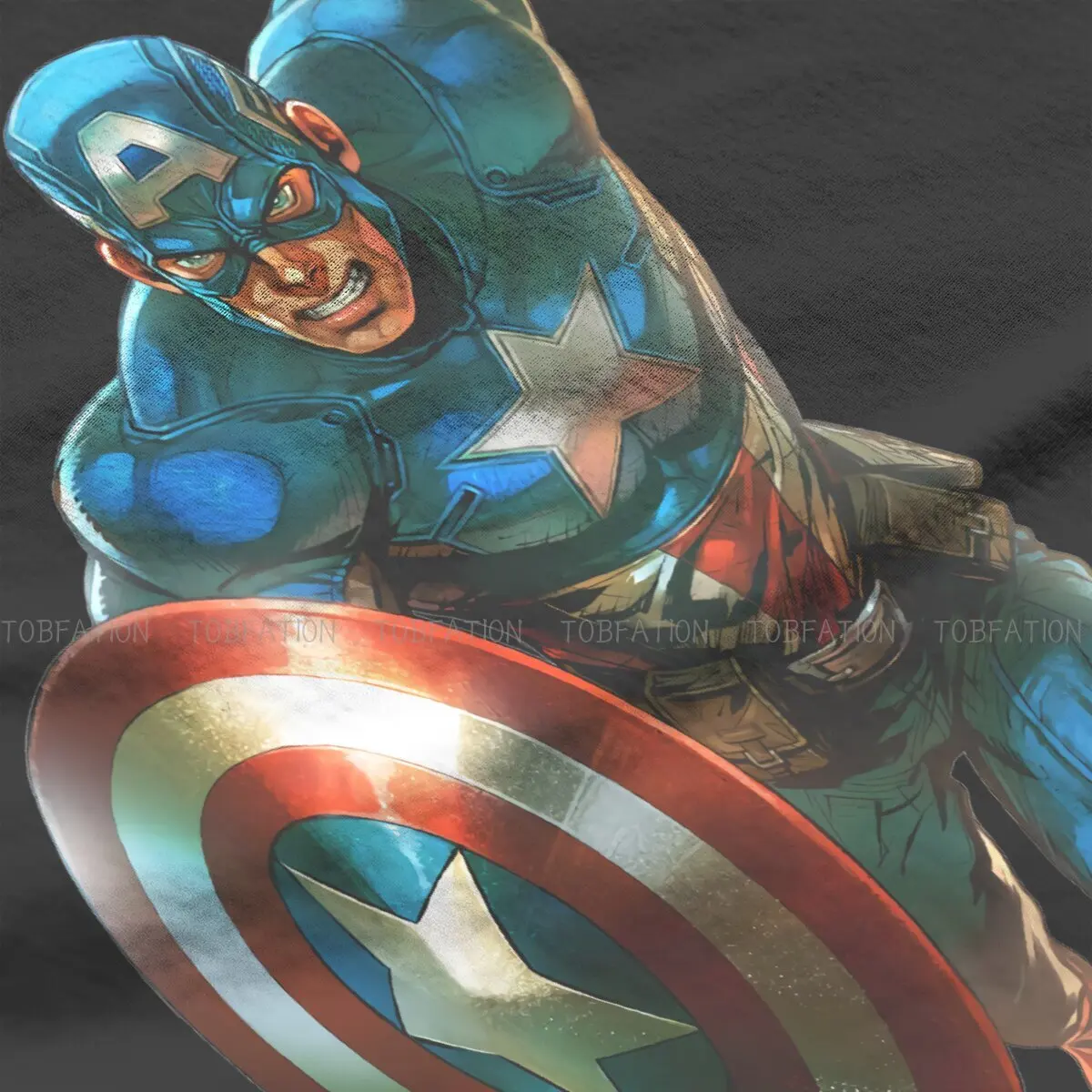 Captain America Angry