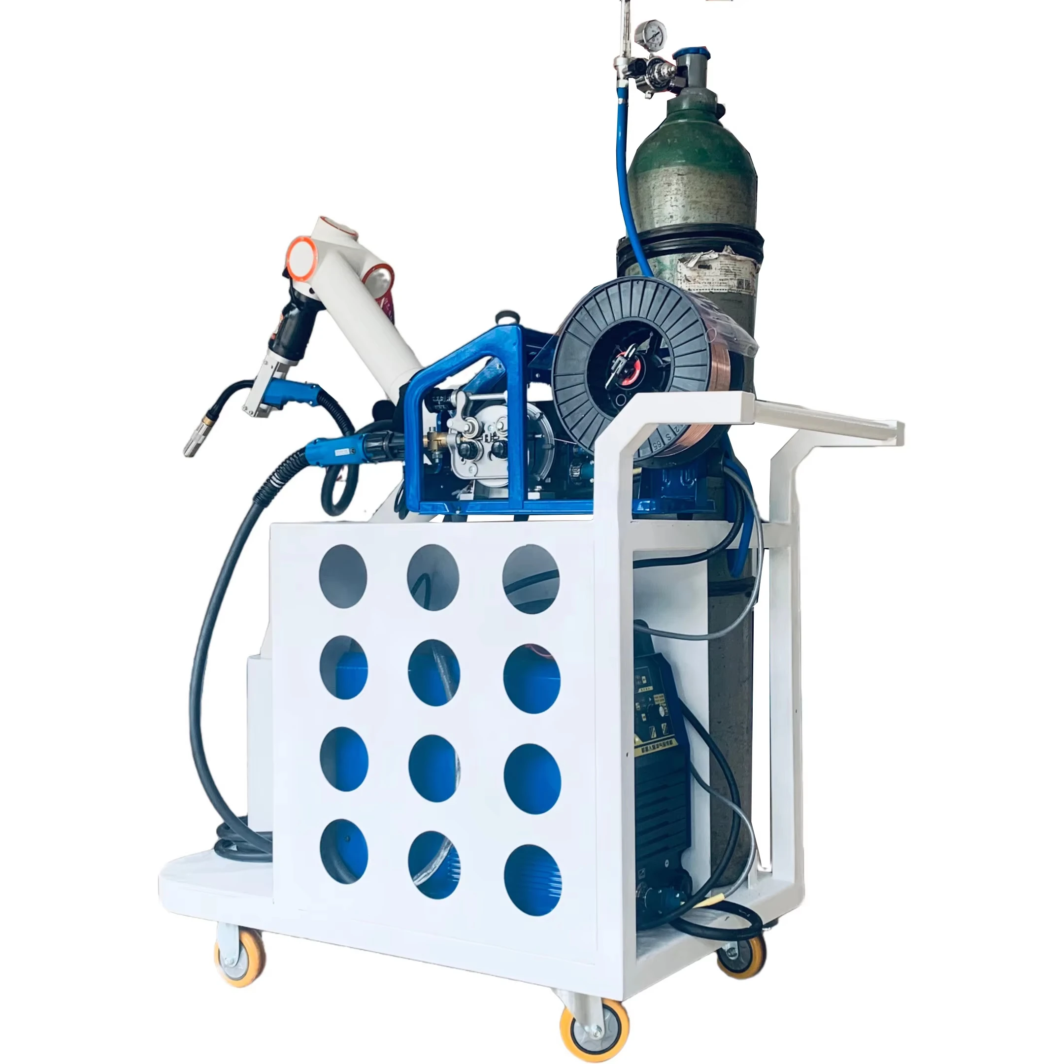 Autonomous Wheeled Welding Robot Industrial Robotic Welding System For ...
