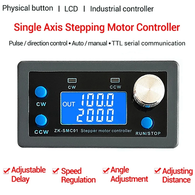 ZK-SMC01 Stepper Motor Driver And Controller DC 5-30V | LK TRONICS TRADING