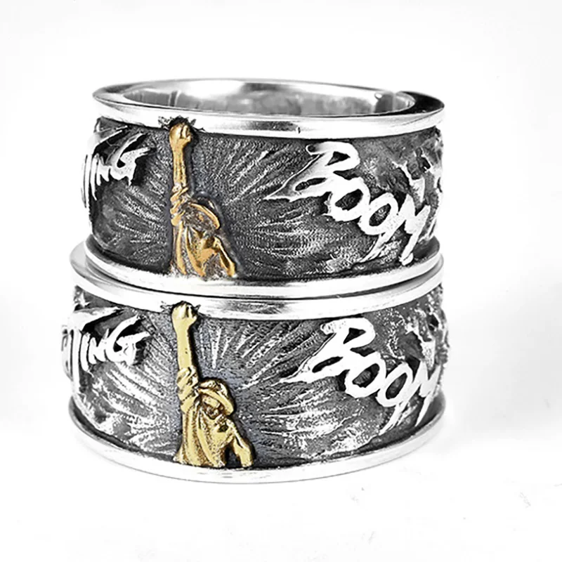 One Piece Monkey D Luffy Fighting Boom Ring | One piece Merchandise ...