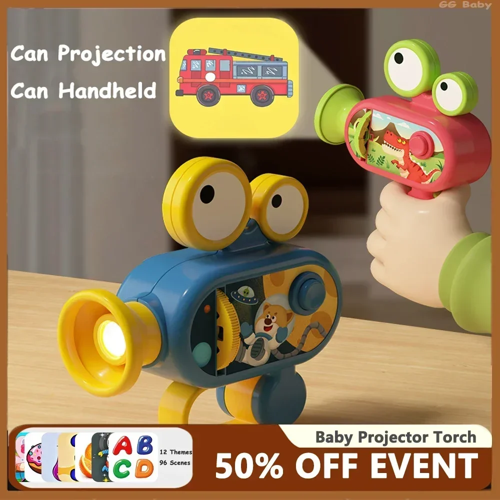 96-Patterns-Projection-Flashlight-Early-Education-Puzzle-Development ...