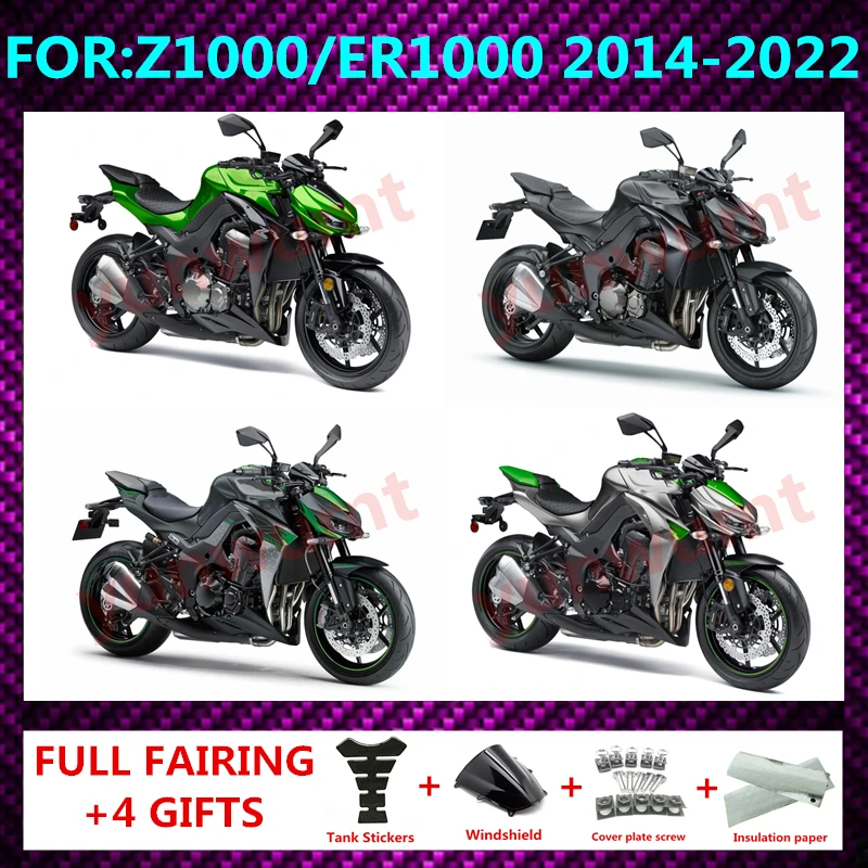 New-ABS-Motorcycle-Fairings-Kit-fit-For-Z1000-Z-ER-ZR-1000-ZR1000 ...