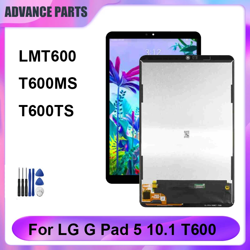 Reemplazo de 10,1 pulgadas para LG G Pad 5 10,1 T600 LMT600 T600MS ...